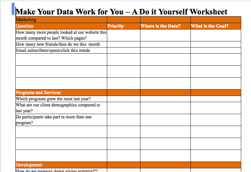 How nonprofits should be using data - Socialbrite