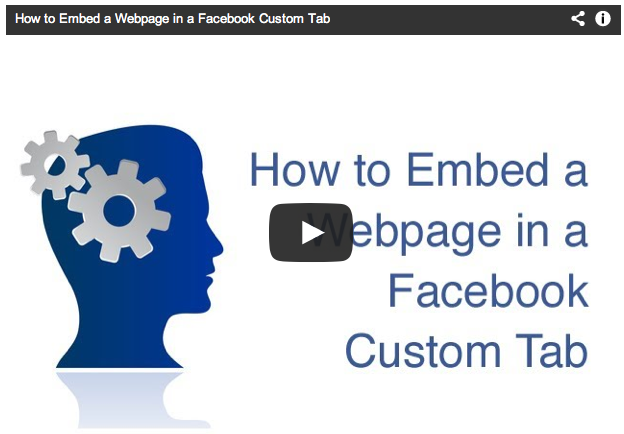 How to embed a Web page in a Facebook custom tab - Socialbrite